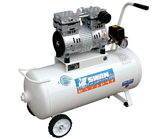 特徴 オイルフリーのため、クリーンなエアーを供給できます。 キャスターとハンドルが付いており、容易に移動できます。仕様 吐出排気量（L/min）：137/153（50/60Hz） 最高圧力：0.68MPa モーター出力：750W モーター回...