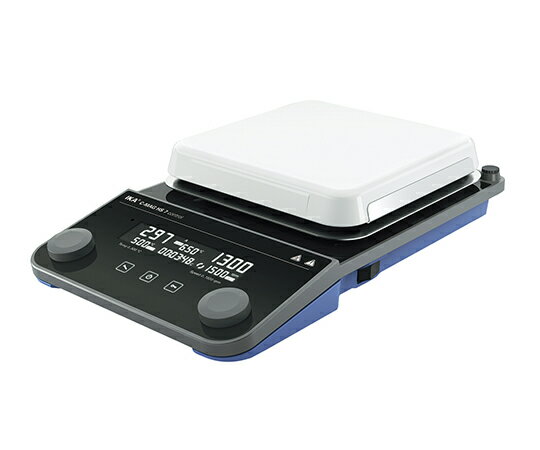 実回転数・実温度をディスプレイで表示します。 ・ボディには強化ガラスを採用しており、耐薬品性と安全性に優れています。 ・シンプルで操作しやすい設計です。型番：C-Mag HS 7 control パッケージ ・仕様：本体+センサー固定具 ・...