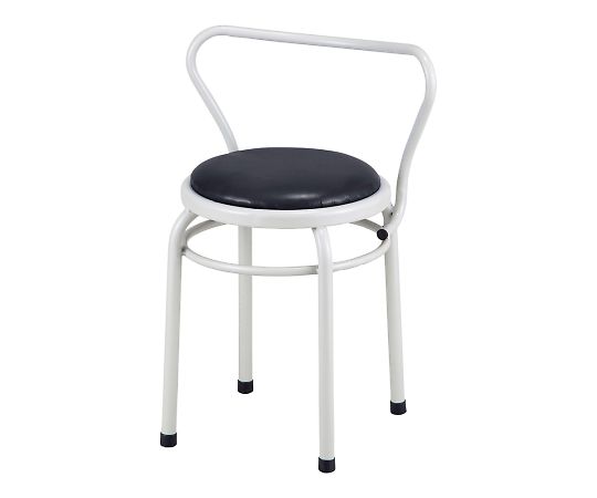 特徴 大きく、座りやすい座面です。仕様 座部径×高さ（mm）：Φ350×460 全高（mm）：650 材質：座面／ビニールシート、脚部／スチール粉体塗装 重量：約2.5kg特徴 大きく、座りやすい座面です。仕様 座部径×高さ（mm）：Φ35...