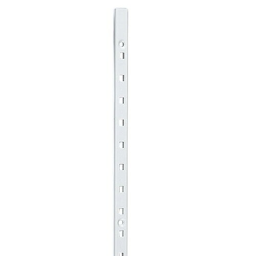 [サイズ]12mm×1820mm[本体重量]156g[材質]SUS430[仕上]素地[色]ホワイト[推奨ねじ]十字穴付皿タッピンねじ呼び3、または十字穴付皿木ねじ呼び3.1・厚みが3mmと薄く、棚板との隙間が気になりません。・棚板の高さ調整...