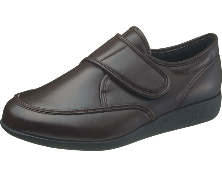 歩行関連 シューズ ・もっと元気になれる靴「快歩主義」。・足にやさしい5つのポイント：体重移動をコントロールして歩行をサポート、水に浮くほど軽い、つまずきにくく安心、脱ぎ履きが簡単、安心・安全な国内生産。・マジックで簡単脱着。 ●サイズ／2...