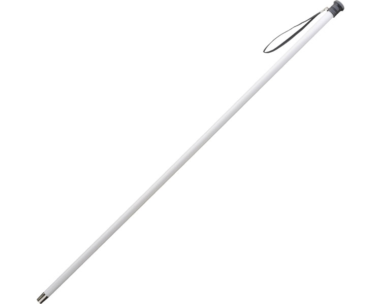 歩行関連 杖 ・視力に障がいを抱えている方用に。※白杖の使用にあたっては必ず歩行訓練士などの専門家の指導を受けてください。※白杖は目の不自由な方の案内用歩行補助杖のため、ご使用する方の体重を支えることはできません。 ●サイズ／長さ約102c...