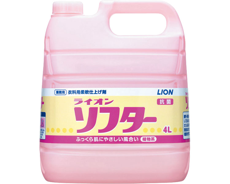 医療・福祉関連 洗剤 ・ふっくらとやさしい風合いの柔軟剤。静電気防止、抗菌効果。・衣類リネン用洗濯柔軟剤です。 ●成分／エステル型ジアルキルアンモニウム塩（界面活性剤）●生産国／日本●フローラルブーケの香り●ケース入数/3医療・福祉関連 洗...