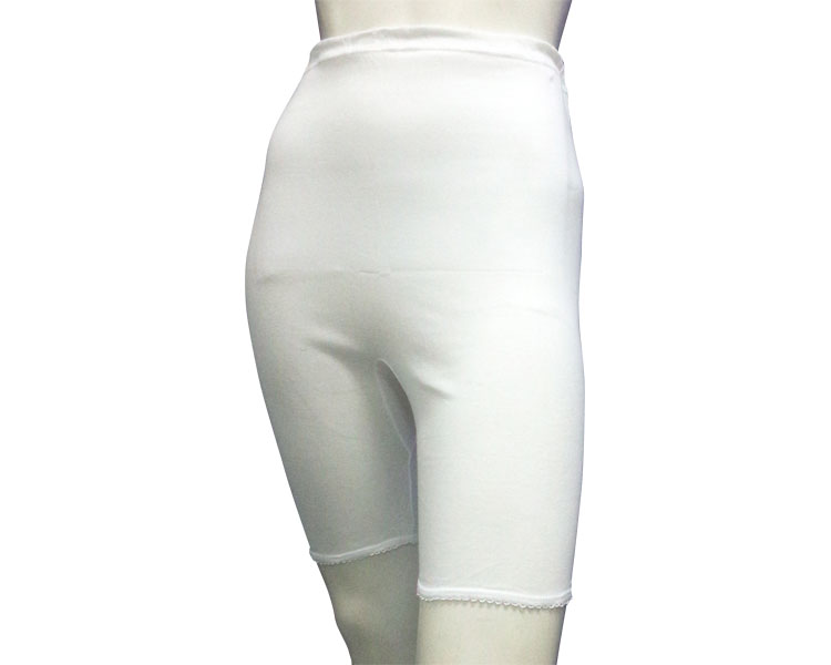 衣類関連 肌着 ・日本製。立体裁断で身体によくフィットします。・裾ピコレース付。※ゴムの替え口有り。 ●サイズ／（身長）M：150〜160cm・L：155〜165cm、（ヒップ）M：87〜95cm・L：92〜100cm、（ウエスト）M：64...