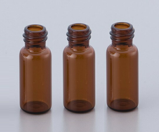 特徴 GC/GCMSオートサンプラー（島津製作所）に適しています。仕様 材質：本体／硼珪酸ガラス 容量：1.5mL キャップサイズ：8-425（標準口径） サイズ：φ11.6×32mm 褐色バイアル（キャップ無し） 入数：100個特徴 GC...