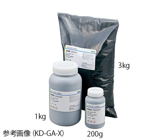 仕様 型番：KD-GA-X-1000 粒子：4×8メッシュ 用途：一般空気・ガス浄化用 内容量：1kg ※表面積、かさ密度、その他仕様についてはお問い合わせください。 ※添付のデータは本製品の参考値（分析例）であり、納入する製品を保証するも...
