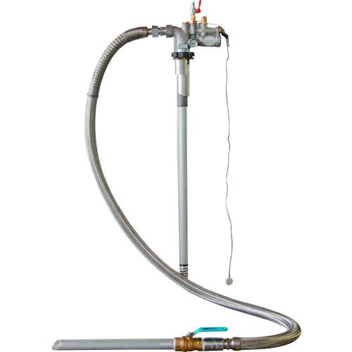 特長:●エア圧を利用し、電気を使用しない防爆タイプです。●小さな異物混入液体も回収可能です。●ドラム缶への吐出・吸入がレバー1つで切り替えられます。 用途:●工作機械の清掃に。●切削油、潤滑油、エンジンオイル等の移し替え、交換に。 仕様:●...
