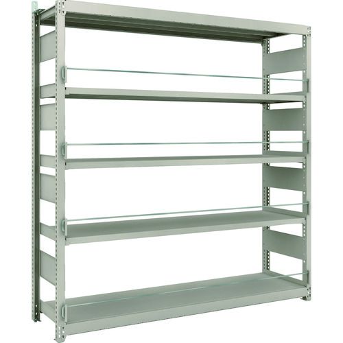 特長:●本体の転倒防止用金具と荷物の落下防止用に回転式のバーを備えた災害備蓄ラックです。●棚板の位置を57mmピッチで調整できるため、備蓄品に合わせて細かく高さが変更ができます。●高さ、奥行が同じであれば支柱を兼用して連結することでコストダ...