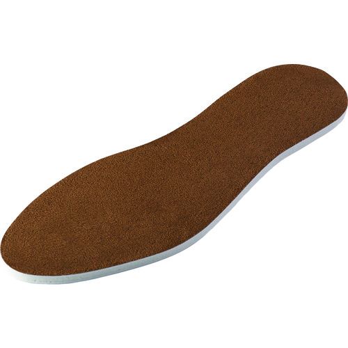 特長:●足の形に沈みこみ圧力を分散する低反発タイプのインソールです。●インソール本体にカットラインがあるため、サイズカットも楽々です。 用途:●一般作業、土木作業、軽作業、重作業、高所作業、農作業、通勤通学に。 仕様:●色：ホワイト●適応靴...