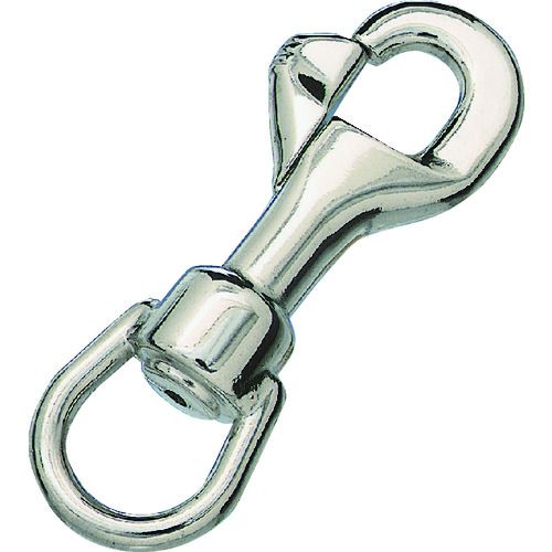 特長:●アイの部分が回転するので連結した時にからみません。●ワンタッチで開くので手軽にジョイントできます。 用途:●チェーン・ワイヤロープの連結金具として。 仕様:●d(mm)：16●D(mm)：4.5●L(mm)：77●S(mm)：9●W...