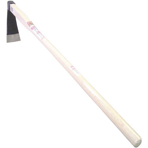 特長:●頭部は焼入れ・焼戻しの熱処理を行っています。 用途:●掘り起こし、竹の子掘り作業。 仕様:●全長(mm)：1050●先幅(mm)：80●高さ(mm)：195 仕様2:●全長1050mm●頭部先幅80mm●頭部高さ195mm 材質／仕...