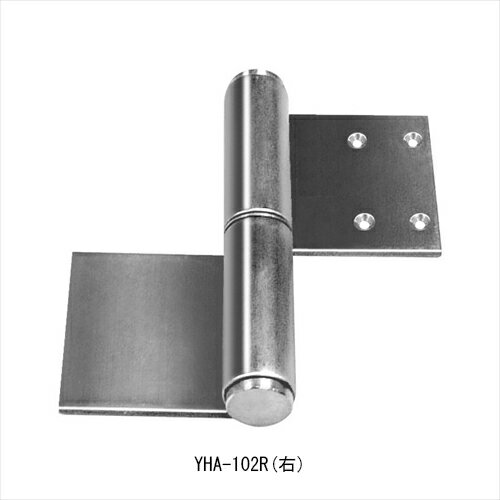 扉にネジ止めし、枠に対して溶接して取付けるタイプの旗丁番です。[サイズ]羽根全長126mm、羽根巾54mm、羽根長61.5mm、組巾20mm、板厚4mm、管径20mm、A3mm、B44mm、C8.75mm、D18mm、E31mm[本体重量]...