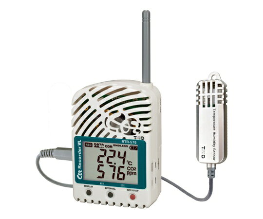 特徴 温度・湿度・CO2濃度(高精度/無線通信タイプ)仕様 温度：-25〜70℃ 湿度：0〜99%RH CO2濃度：0〜9999ppm特徴 温度・湿度・CO2濃度(高精度/無線通信タイプ)仕様 温度：-25〜70℃ 湿度：0〜99%RH C...