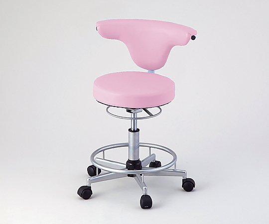 特徴 抗菌・難燃性のシートを使用、お手入れしやすいデザインです。仕様 色：ピンク 幅×奥行×高さ（mm）：570×560×700〜840 材質：背・座／ウレタンフォーム・ビニールレザー（抗菌・難燃性）、脚部・ステップ／スチール（クロムメッキ...