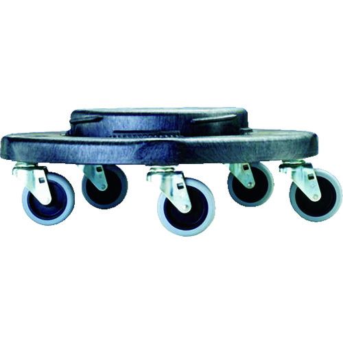 特長:●ブルートコンテナ専用ドーリーです。●豊富なサイズ、多彩なカラーであらゆる用途に対応します。●世界中で広く愛用されるラバーメイド定番商品。 仕様:●高さ(mm)：168●色：ブラック●耐荷重(kg)：113●外径(mm)：460 材質...