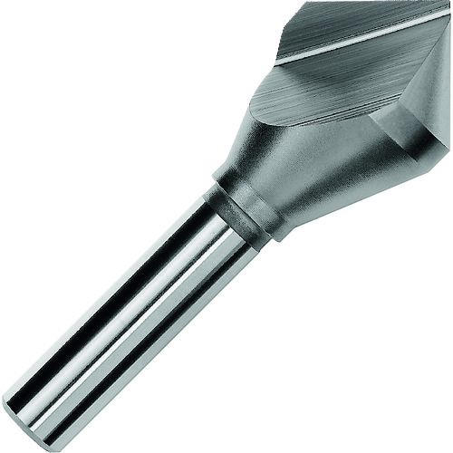 特長:●薄板のドリル穴の面取りに最適です。●コバルトハイス鋼製でステンレスにも適しています。 用途:●●被削材：鉄、鋳物、ステンレスなど。薄板用 仕様:●刃数：1●先端径(mm)：1●有効刃径(mm)：10●全長(mm)：45●シャンク径(...