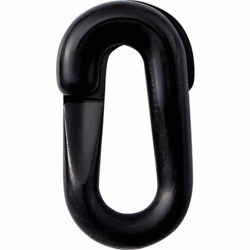 特長:●プラスチック製チェーンのジョイント用パーツです。 用途:●プラスチックチェーンの連結に。 仕様:●色：黒●縦(mm)：39.5●横(mm)：20●線径(mm)：6 仕様2:●適合線径(mm)：6●セット商品：2個1組 材質／仕上:●...