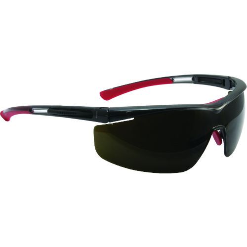 特長:●3つの調節機能で心地よいフィット感です。●ノーズブリッジは3段階に高さ調節可能です。●フレーム角度が調節可能です。●フレームサイドに組み込まれたパーツをスライドする事で、頭部を挟む強度が調節可能です。 仕様:●レンズ色：IR5．0●...