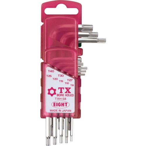 特長:●いじり止めねじに対応した穴付のレンチです。●ISO・JIS規格の「ねじ部品用ヘクサロビュラ穴」に基づき設計・製作され、市販のトルクス・ヘックスロブ・LHスティックス等の穴付ねじに適合します。●ドアホルダーはレンチとホルダーの抵抗が無...