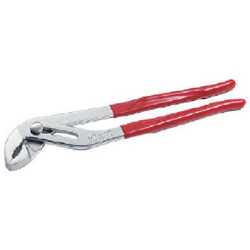 特長:●ビニールコーティンググリップ仕様なので、滑りにくくなっています。●パイプ・丸棒等を掴んで作業がをする工具です。 仕様:●全長(mm)：252●最大口開き(mm)：47 材質／仕上:●材質:S45C特長:●ビニールコーティンググリップ...