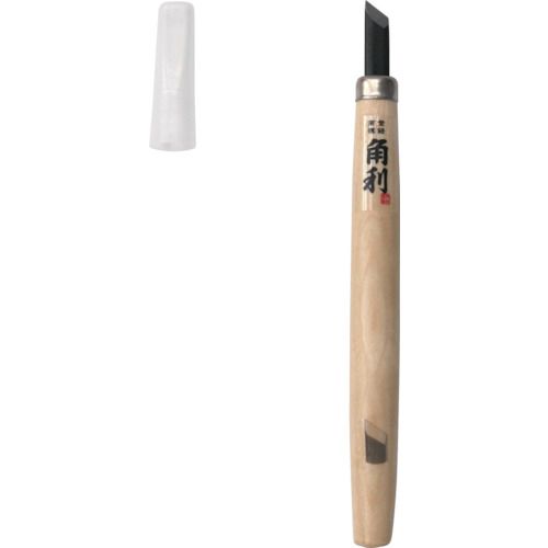 特長:●刃には青紙2号を使用しています。●切れ味が長持ちし、欠けや折れにも強いです。●ニス仕上げなので滑りにくいです。 仕様:●全長(mm)：195●刃先(mm)：7.5 仕様2:●安全キャップ付●刃先長さ(mm)：27 材質／仕上:●柄：...
