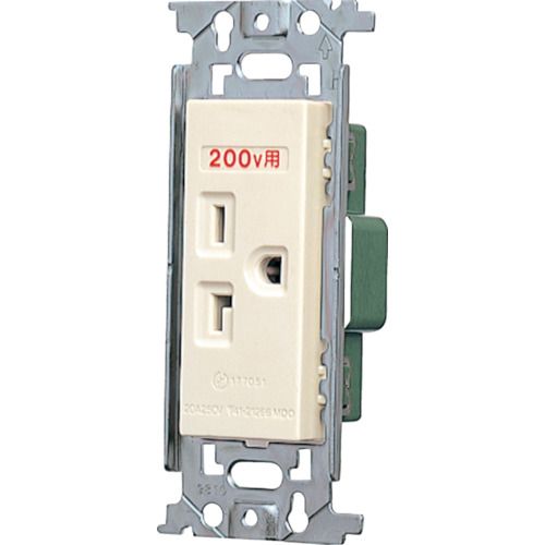 特長:●フルカラー15A・20A兼用埋込接地コンセント（250V）です。 仕様2:●送り端子なし●フルカラー3コ用プレート適合特長:●フルカラー15A・20A兼用埋込接地コンセント（250V）です。 仕様2:●送り端子なし●フルカラー3コ用...