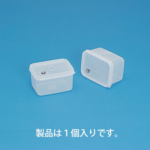 特長:●留具やパッキンを使わない簡易密閉容器です。●フタには便利な日付メモリー付です。●半透明なので中身が何か分かります。 仕様:●容量(L)：0.4●奥行(mm)：83●高さ(mm)：66●幅(mm)：116 仕様2:●耐熱温度(本体)：...