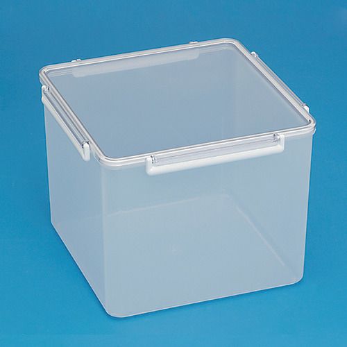 特長:●本体に樹脂製止め具（2ヵ所）付です。●シリコンゴム製のパッキン付で密閉し使用できます。 仕様:●容量(L)：9.0●奥行(mm)：252●高さ(mm)：197●幅(mm)：252 仕様2:●耐熱温度(本体)：-20〜70℃、(フタ)...