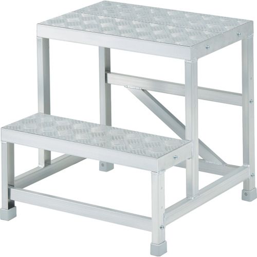 特長:●付属の工具で簡単に組み立てられる工場向け作業台の定番です。●脚端具は市販のドライバーで簡単に脱着、交換できます。●防滑性に優れる縞板タイプです。 用途:●工場や倉庫などでの高所への移動や、手の届かない高さの機械操作や設備メンテナンス...
