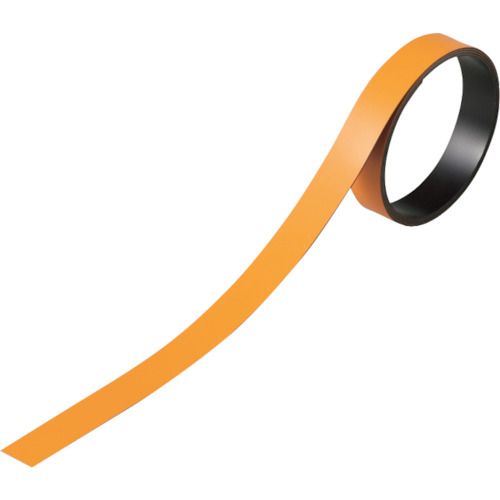 特長:●ハサミやカッターで簡単にカットすることができる「テープ状」のマグネットシートです。●油性マーカーで文字やイラストなどを自由に書き込むことができます。 用途:●整理・分類に。●メモや目印に。 仕様:●幅(mm)：15●長さ(m)：1●...