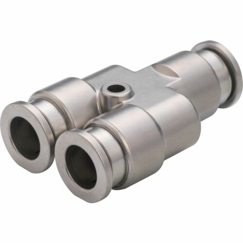 特長:●耐蝕に優れたSUS316製ワンタッチ継手です。 用途:●食品、薬品、医療、半導体などの分野の配管に。 仕様:●適合チューブ外径D(mm)：6●最高使用圧力(MPa)：1.0●使用真空圧力(kPa)：-100●使用流体：空気、水（条件...