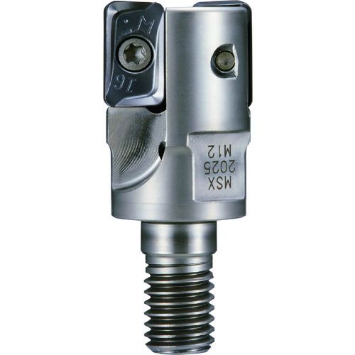 特長:●最大切込み深さap=15mmの高能率加工が可能です。●チップは両面4コーナー使用で経済的です。●モジュラーヘッドタイプです。 用途:●肩削り用。 仕様:●刃径(mm)：28●刃数：2●全長(mm)：35●シャンク径(mm)：22●適...