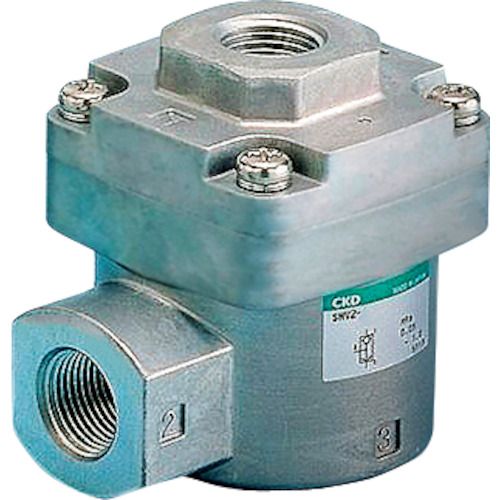 特長:●接続口径がバリエーション豊富（Rc1/8〜Rc2までをシリーズ化）です。●フッ素ゴム仕様（標準はニトリルゴム）をオプション化しました。●環境に優しい商品です。鉛フリー、六価クロムレス、塗装レスですで、分別処理が容易になります。 用途...