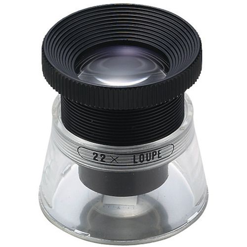 特長:●倍率22倍0.1mmメモリレンズサイズ直径15mm 仕様:●レンズサイズ：直径15mm●重さ：15g●商品サイズ：31×35mm●レンズ：白硝子レンズ●倍率：22倍特長:●倍率22倍0.1mmメモリレンズサイズ直径15mm 仕様:●...