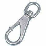 用途:●ワイヤロープ、チェーン等の先端金具。 仕様:●使用荷重(kg)：40 材質／仕上:●ステンレス製。用途:●ワイヤロープ、チェーン等の先端金具。 仕様:●使用荷重(kg)：40 材質／仕上:●ステンレス製。