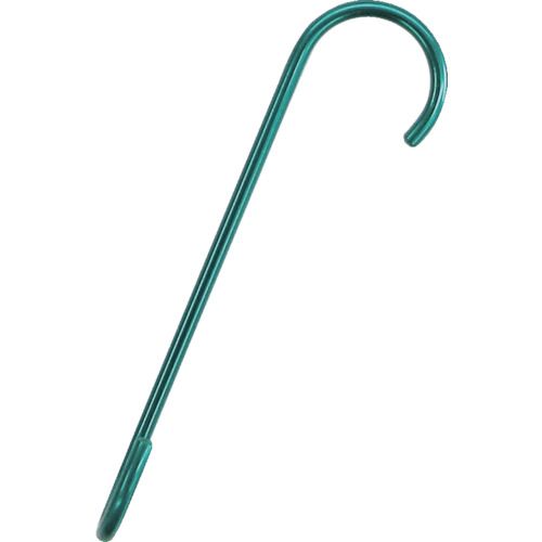 特長:●軽量でカラフルです。 用途:●一般商品の収納の吊り金具として。 仕様:●D(mm)：6●色：グリーン●L1(mm)：300●L2(mm)：288●S(mm)：40●W(mm)：54●使用荷重(kN)：0.15●R(mm)：21●表面...
