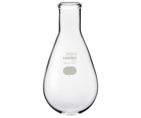特徴 圧力の変化に強いフラスコです。内容物が出しやすく洗いやすい形状です。 口部は割れにくい厚肉加工が施されております。仕様 実用容量（mL）：300 サイズ（mm）：最大外径／86×高さ／175 首外径 34 ゴム栓No：11 材質：硼珪...