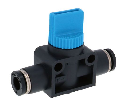 特徴 機器への空気圧入力を開閉します。仕様 適合チューブ外径D1（mm）：6 適合チューブ外径D2（mm）：6 接続口径：- 使用流体：空気 使用温度範囲：0〜60℃（凍結なきこと） 使用圧力：0.9MPa 使用真空圧力：-100kPa 材...