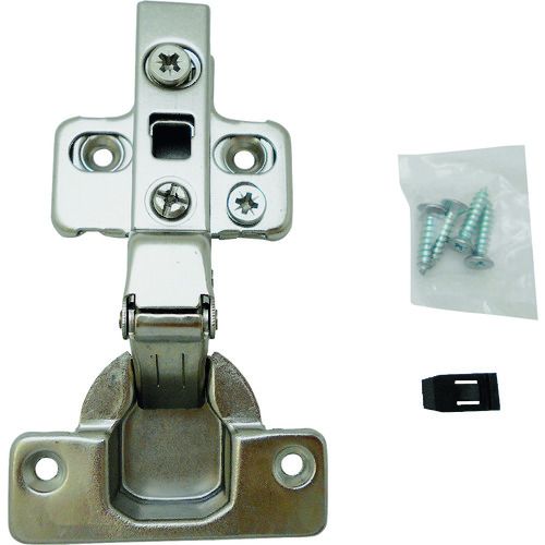 特長:●扉が最後までピッタリ閉まる機能付です。●ワンタッチで着脱できます。●扉が閉じているときは外から丁番が見えないのでスッキリした外観に仕上がります。●らくちん微調整、3次元調整できます。 用途:●システムキッチン・キャビネット・下駄箱・...