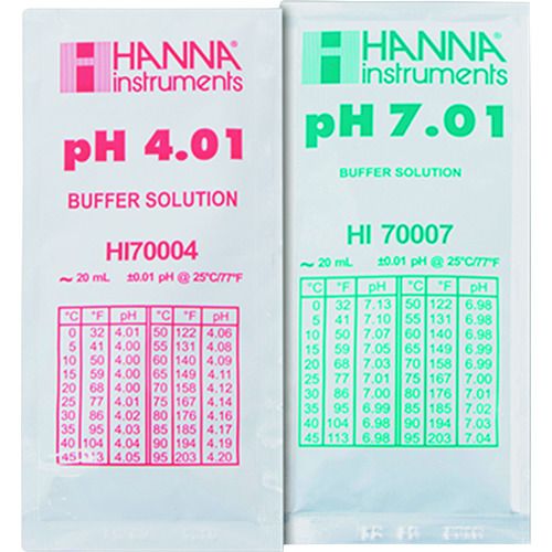 特長:●1回の校正に丁度良い量の使い切りタイプです。 用途:●ph計の校正液に。 仕様:●内容量(ml)：20(1袋)●測定精度：±ph0.01●分解能(μS/cm)：1 仕様2:●ph4.01と7.01●2種×3袋入れ●精度：±ph0.0...