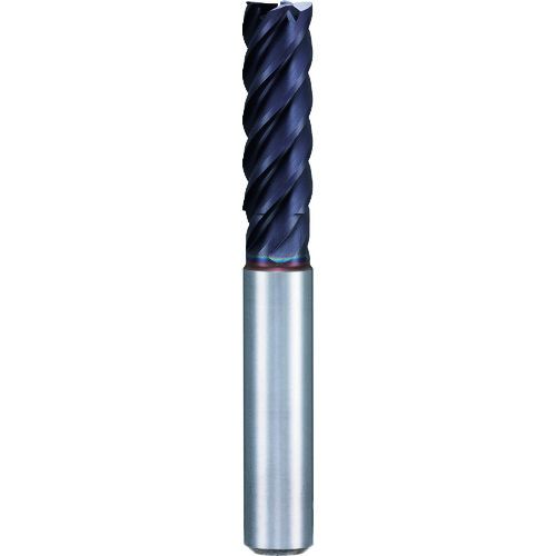 特長:●不等分割の採用によりビビリのない安定した加工が可能です。 用途:●一般鋼、ステンレス、耐熱鋼、鋳鉄、アルミ用。 仕様:●刃径(mm)：5●刃長(mm)：15●首下長(mm)：26●全長(mm)：65●シャンク径(mm)：6●表面処理...