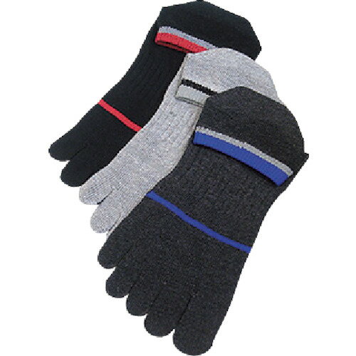 特長:●足元すっきりのくるぶし丈ソックスです。●土踏まずサポートのパターン編みです。 用途:●一般作業などに。 仕様:●タイプ：5本指●色：アソート●サイズ：フリー 材質／仕上:●綿、ポリエステル、ポリウレタン特長:●足元すっきりのくるぶし...