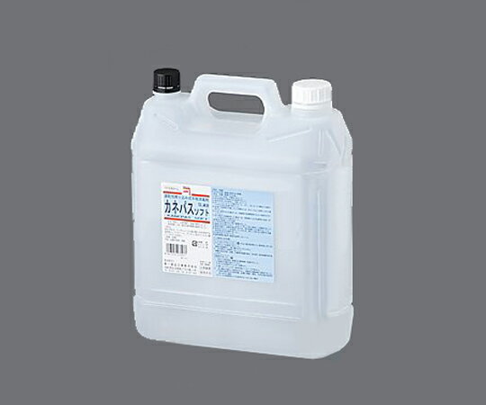 特徴 広い抗菌スペクトルで素早く殺菌します。 速乾性に優れており、手指に優しく、ベタつき感が少ないです。仕様 成分：ベンザルコニウム塩化物0.05w/v％・エタノール72vol％等 医薬部外品 内容量：5L カネパスソフト特徴 広い抗菌スペ...
