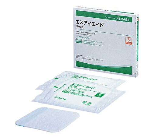 しなやかに密着し、創傷の安静を保つシリコーンドレッシング ・皮膚に密着するシリコーンゲルメッシュと吸収層の一体構造です。 ・シリコーンゲルメッシュが皮膚から離れる際の剥離力を分散し、剥離時の痛みや交換時のストレスを軽減します。 ・様々な部位...