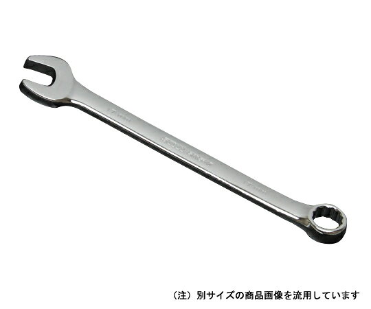 特徴 メガネ側は15度オフセットで手の入るスペースを確保しました。 六角ボルト・ナットの締付け、緩め作業。 メガネ側は、15度オフセットになっています。 仮締め、早回しはスパナ側、本締めはメガネ側を使用します。仕様 サイズ：10mm 完全焼...
