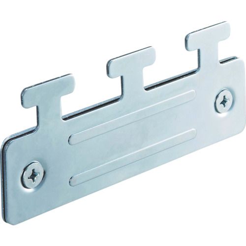 特長:●のれんシート幅200mm用です。（ハンガー幅は150mm） 用途:●短冊状ののれんシートを吊るすタイプの間仕切りに。 仕様:●色：シルバー●寸法(mm)：150×61×5.7 材質／仕上:●スチールユニクロメッキ 注意:●1発送先1...