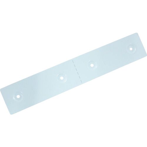 特長:●薄くて加工・作業しやすい1mm厚鋼板です。●強度が強くなるおさまりのいいエンボス加工が施されています。 用途:●ホワイトウッドやSPF材などの1×4材の施工に。 仕様:●タイプ：プレート●色：ホワイト●板厚(mm)：1.0●幅W(m...