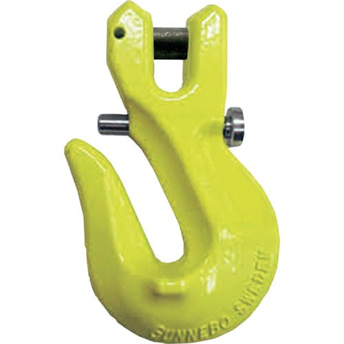 特長:●チェーン外れ防止のロックピン付グラブフックです。 用途:●長さ調整、バスケット吊りに。 仕様:●基本使用荷重(t)：3.2●寸法(mm)B：12●寸法(mm)L：76●適合チェーン線径(mm)：10 材質／仕上:●特殊合金鋼特長:●...