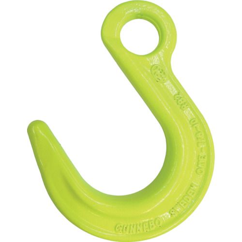 特長:●フックの開口部が広く太軸物などを掛ける用途に最適です。 用途:●建築・土木・生産工場での吊り作業用。 仕様:●基本使用荷重(t)：16.0●ラッチ：なし●寸法(mm)C：120●寸法(mm)D：64●寸法(mm)H：275●寸法(m...