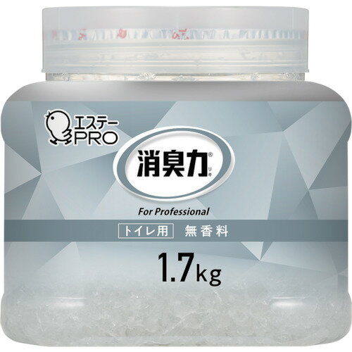 特長:●約半年間も消臭効果が持続します。●確かな効果で約20年も支持され続けるロングセラーです。 用途:●トイレに。 仕様:●内容量：1.7kg特長:●約半年間も消臭効果が持続します。●確かな効果で約20年も支持され続けるロングセラーです。...